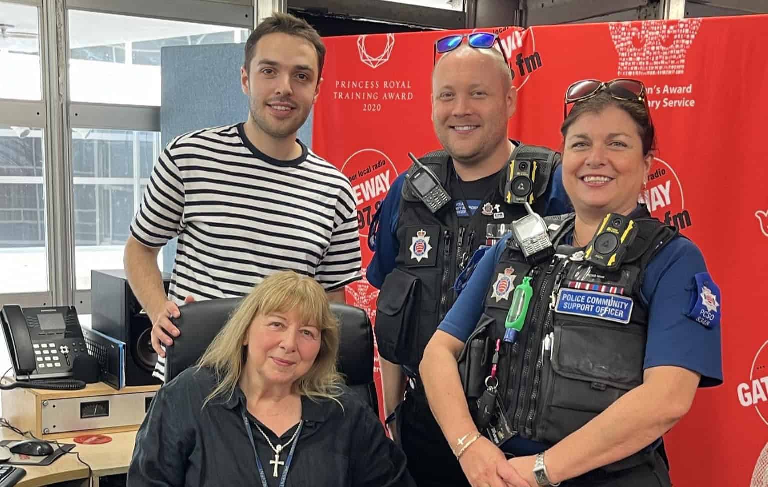 August visit from Susan at St Nicholas Church in Laindon - Gateway 97.8